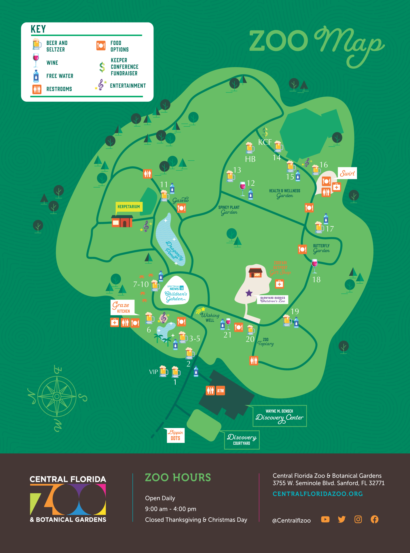 Central Florida Zoo & Botanical Gardens Brews Info - Central Florida ...