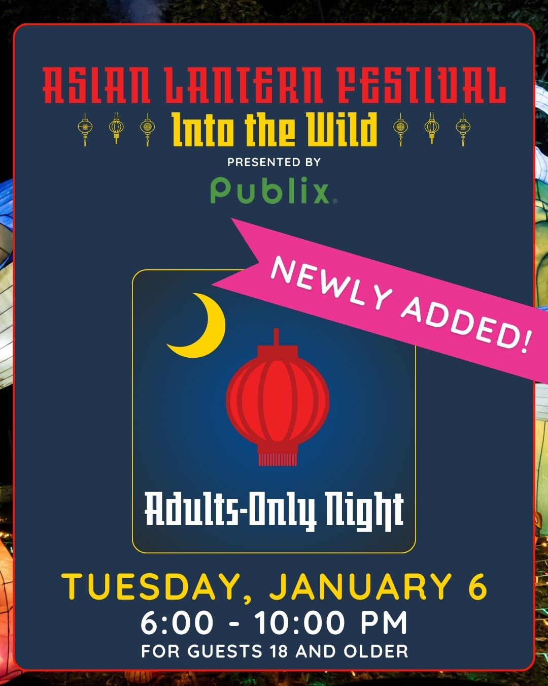 Central Florida Zoo & Botanical Gardens Adults-Only Night at the Asian ...